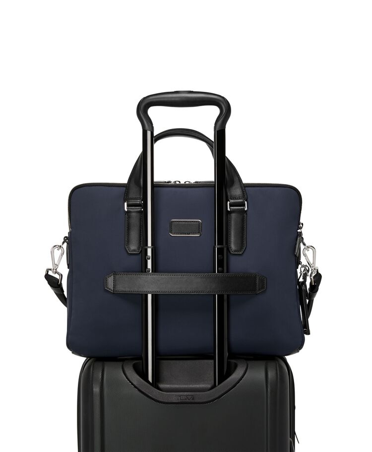 Tumi 해리슨 Harrison 시카모어 슬림 브리프 서류가방 네이비 우븐 서류가방 투미 코리아